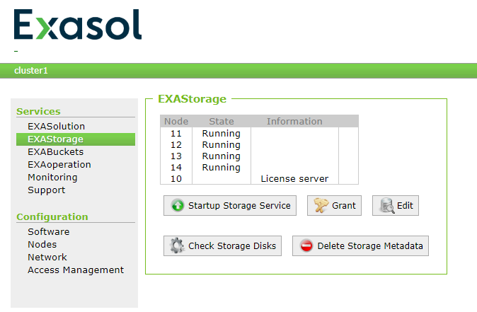 Update Procedure - On Premise | Exasol DB Documentation